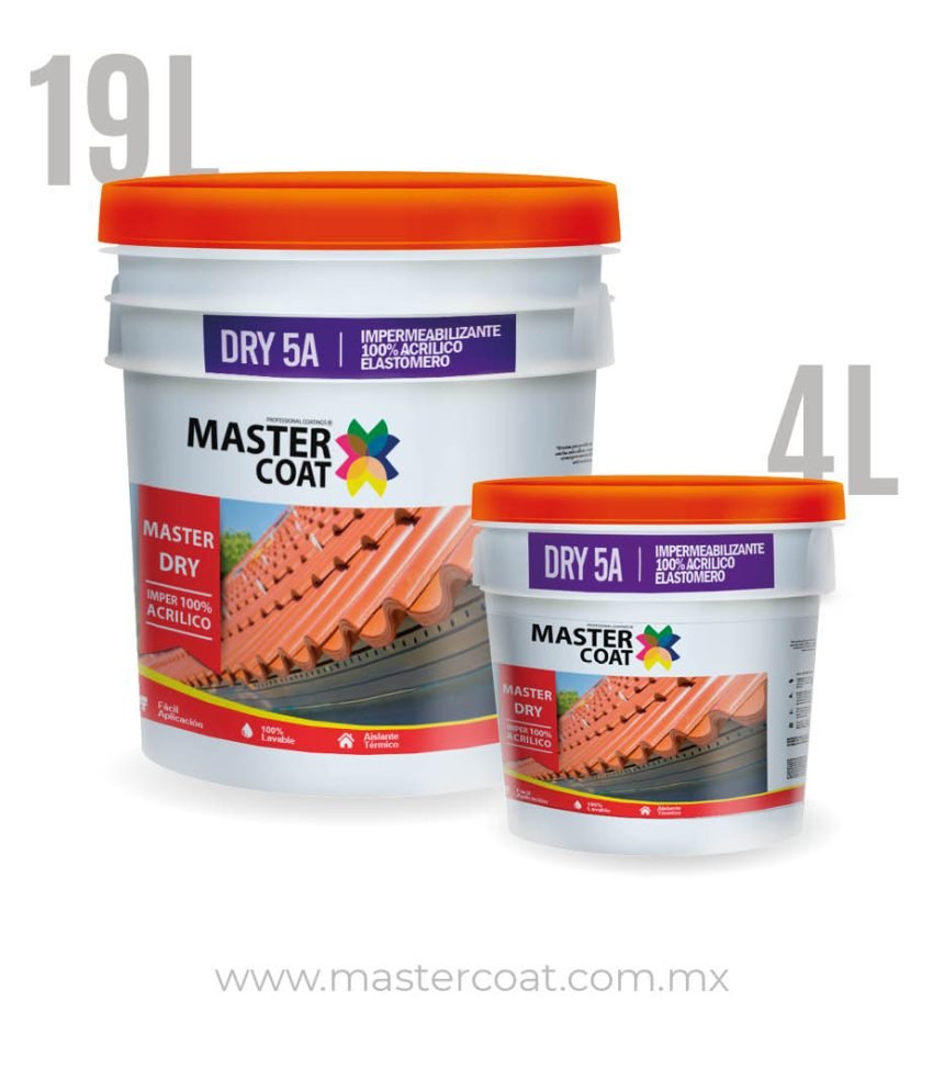 IMPERMEABILIZANTE ACRÍLICO 5A – Master Coat Pinturas